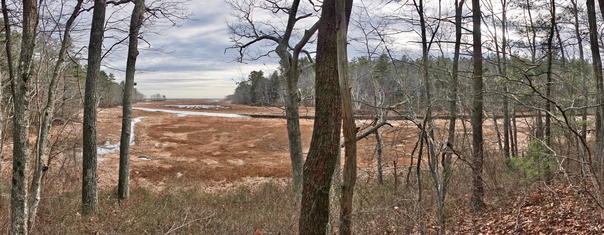 Merriland River early winter panorama – Pic for Today